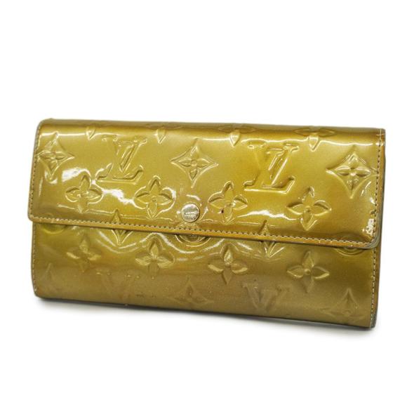 Louis Vuitton | Bags | Louis Vuitton Long Wallet Vernis Portefeuille ...